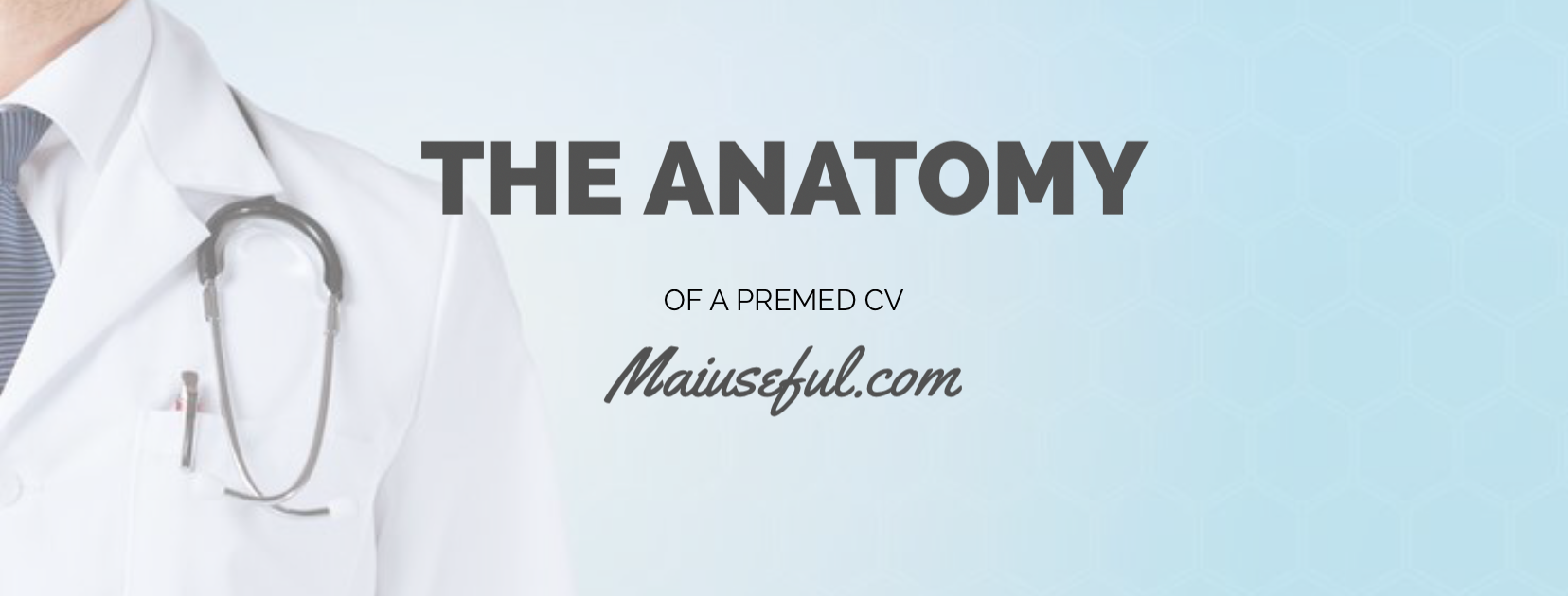 THE ANATOMY OF A PREMED CV – Once Upon A Pre-Med